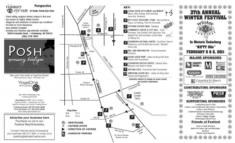 37th Annual Cedarburg Winter Festival | Council of Festival Committees